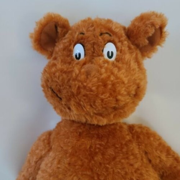 Toys | Kohls Cares Dr Seuss Hop On Pop 16 Plush Brown Bear Soft Stuffed ...